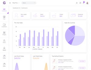 Vue Tailwind Admin Template - Gull